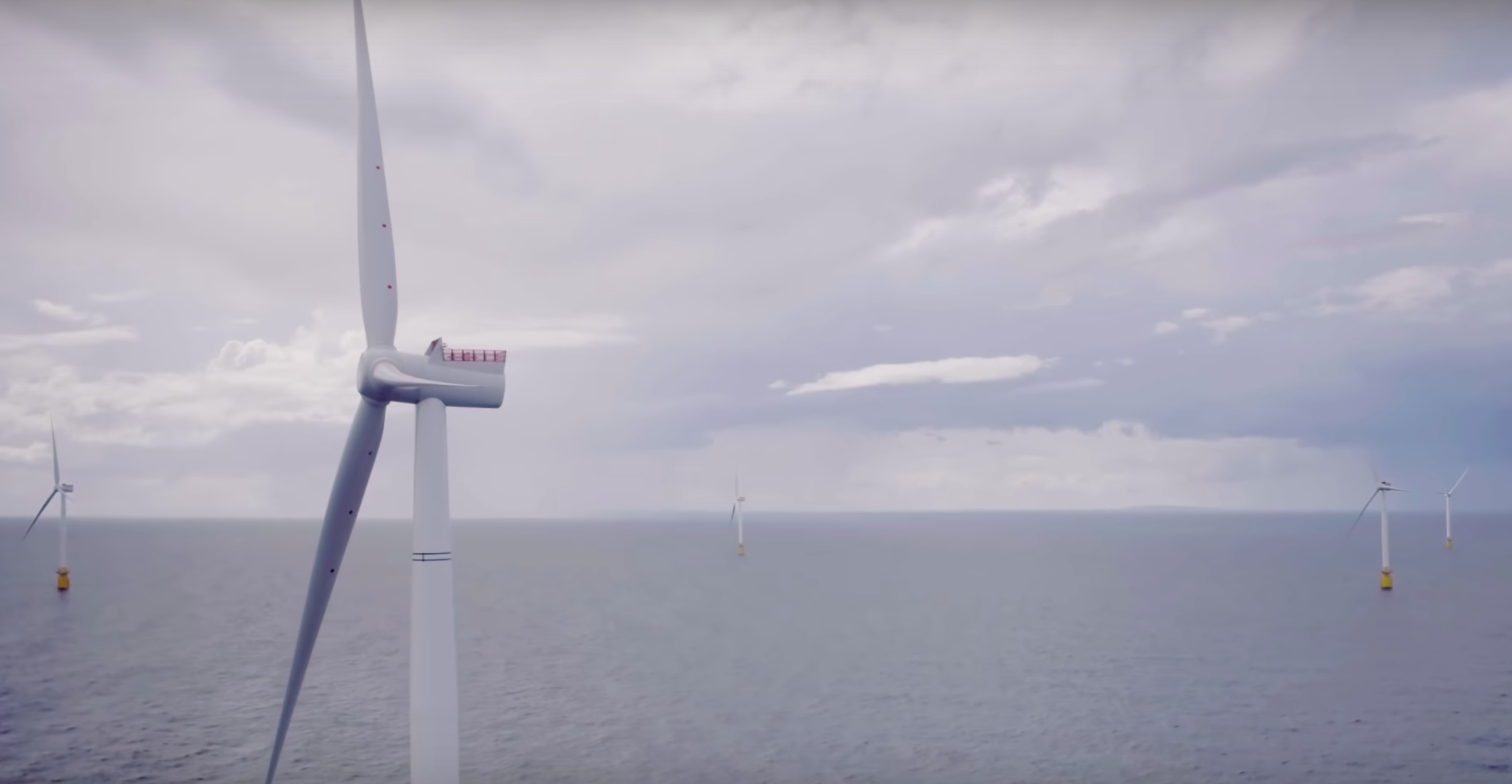 世界第一个浮动风力发电场正向苏格兰输送电力--中国数字科技馆